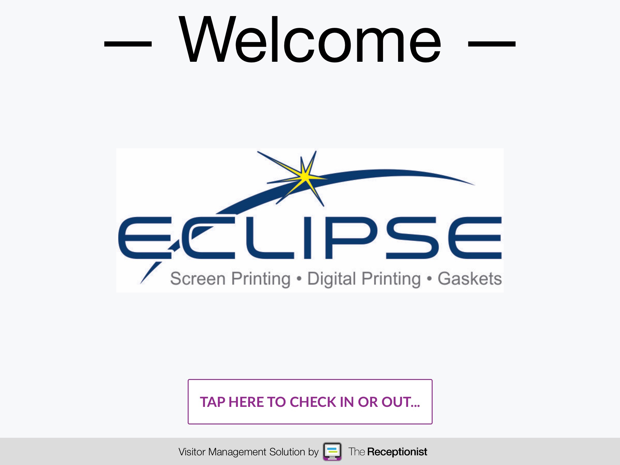 Featured Customer - Eclipse Screen Printing - The Original Visitor ...